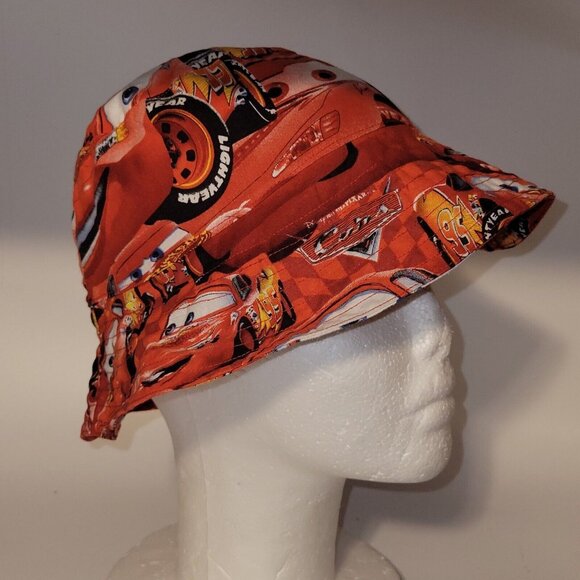 Pixar | Accessories | Disney Pixar Cars Lightning Mcqueen Red Bucket ...